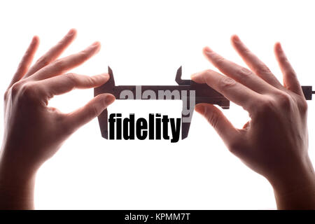 Small fidelity concept Stock Photo - Alamy