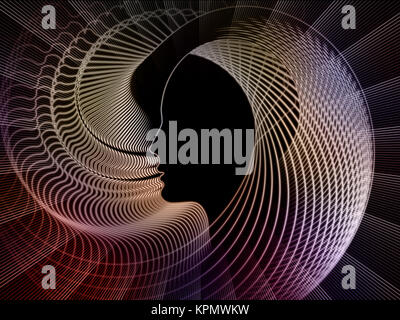 Soul Geometry Metaphor Stock Photo - Alamy