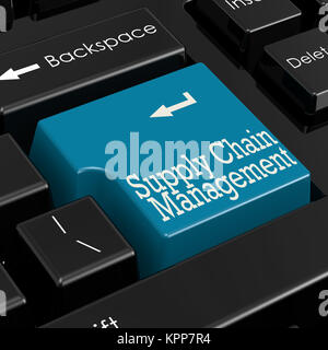 Key project delivery concept, 3d render Stock Photo - Alamy