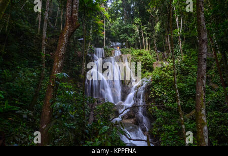 Matabuntu Waterfall in South Sulawesi Indonesia Stock Photo - Alamy