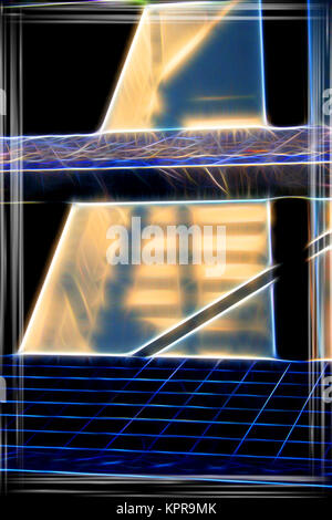 stairs shine shines bright lucent light serene luminous detail high ...