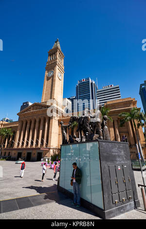 Brisbane Town Hall, Brisbane, Queensland, Australia Stock Photo - Alamy