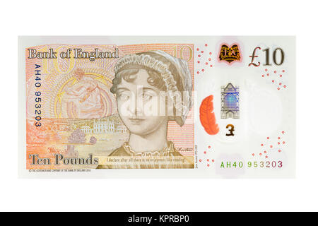 10 Pound Sterling note, banknote, front Stock Photo: 65197898 - Alamy