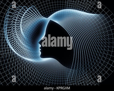 Unfolding of Soul Geometry Stock Photo - Alamy