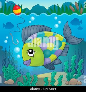 Freshwater fish topic image 4 Stock Photo - Alamy