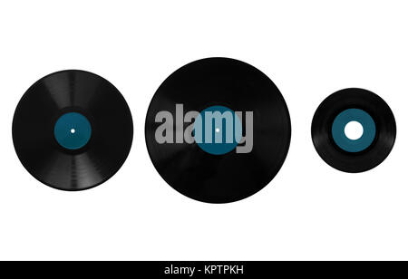 Size comparison of recording media Stock Photo - Alamy