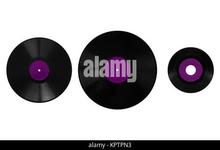 Size comparison of recording media Stock Photo - Alamy
