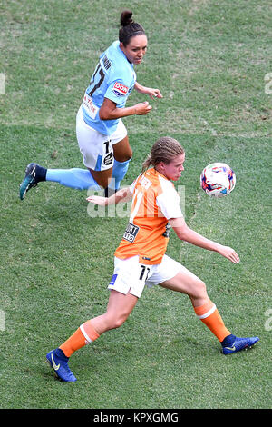Brisbane, QUEENSLAND, AUSTRALIA. 17th Dec, 2017. Brisbane Roar players ...