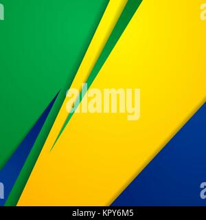 Abstract background in Brazilian colors Stock Photo - Alamy
