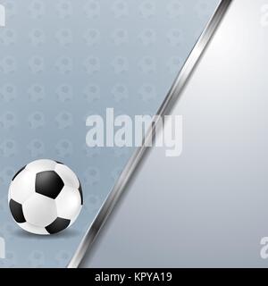 Bright blue football background Stock Photo - Alamy