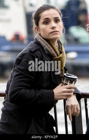 Tom Hardys wife, Charlotte Riley is spotted filming scenes for upcoming ...