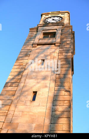 Clock tower in Stanley park Blackpool Stock Photo - Alamy
