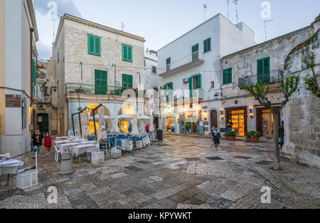 Scenic sight in Monopoli, Bari Province, Puglia, southern Italy Stock ...