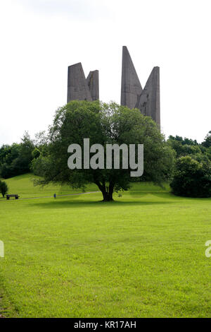 Heimkehrer-Mahnmal auf dem Hagenberg, Friedland, Niedersachsen, Deutschland Stock Photo - Alamy