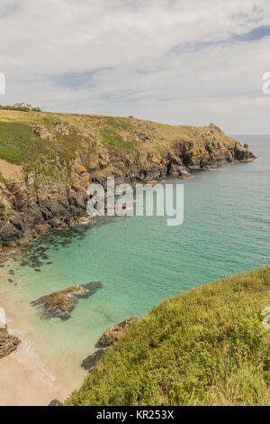 Housel Cove near Lizard Point, Cornwall, UK Stock Photo - Alamy