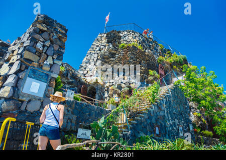 Portugal Madeira Funchal Pontinha island Fort St.Jose Stock Photo ...