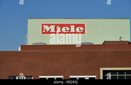 The Miele factory, Gütersloh, Nordrhein Westfalen, Germany Stock Photo ...