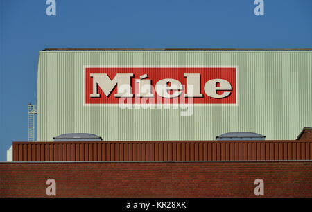 The Miele factory, Gütersloh, Nordrhein Westfalen, Germany Stock Photo ...