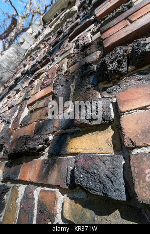 A rare and unusual method of architectural brickwork detailing using ...