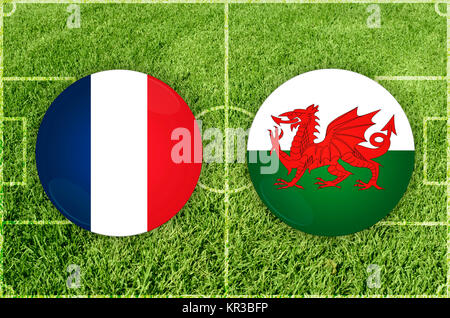 France vs Wales Stock Photo - Alamy