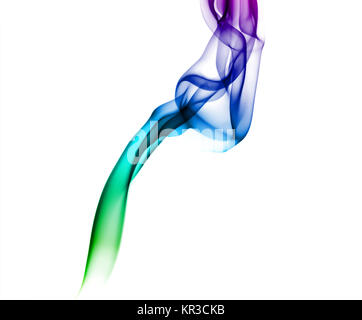 Background of colored moving stream of smoke. Design. Moving stream of ...