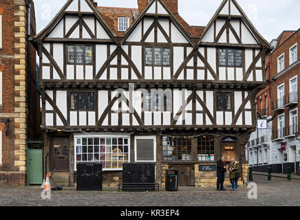 Leigh Pemberton House a Tudor half-timbered building now a Tourist ...