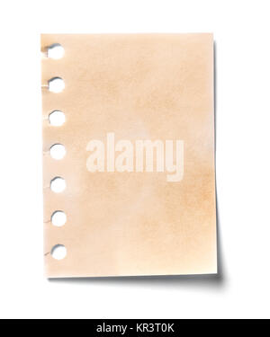 close up of grunge note paper on wooden background Stock Photo - Alamy