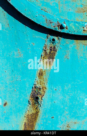 detail of old industrial rotten rusty closed iron wall Stock Photo - Alamy