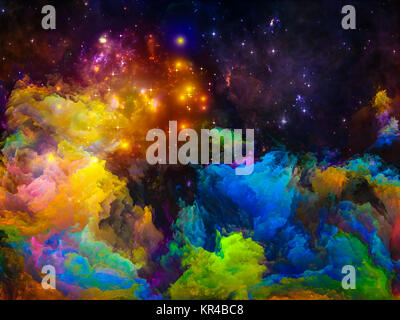 Advance of Painted World Stock Photo - Alamy