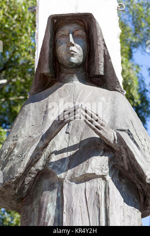 statue of Saint Faustina on Altar Three Millennia, Church on Skalka ...