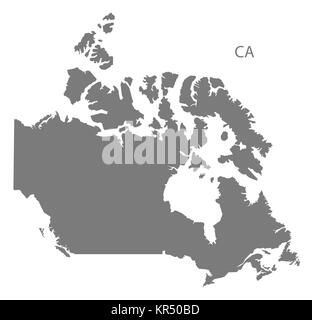 canada map silhouette isolated icon vector illustration design Stock ...
