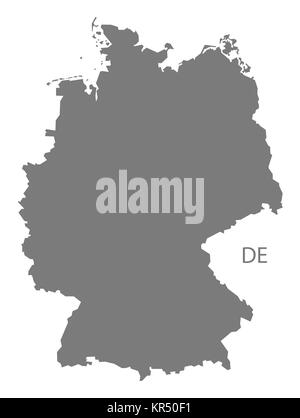 map of germany - federal states and counties Stock Photo - Alamy