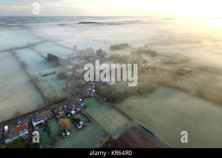 Aerial view of Ripe Village East Sussex, England Stock Photo: 41642948 ...