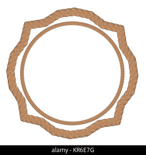 Rope Creative Ornament Stock Photo - Alamy
