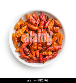 Dried mini chili peppers Stock Photo - Alamy