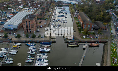 Railway Dock Marina, Kingston upon Hull, East Riding of Yorkshire, UK ...