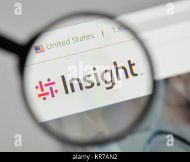 Milan, Italy - November 1, 2017: Insight Enterprises logo on the ...