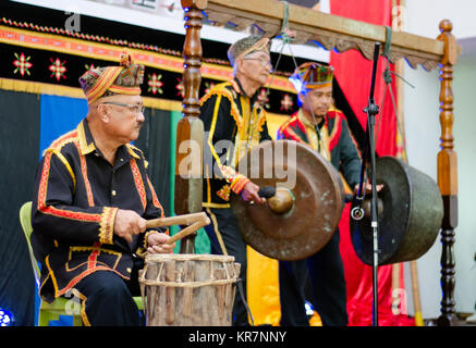 Tuaran Kota Kinabalu, Malaysia - December 02, 2017: Indigenous people ...