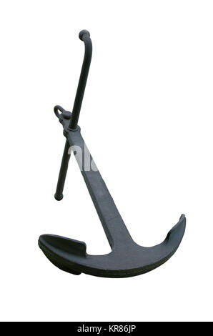 a heavy Anchor holds a ship in one place Stock Photo - Alamy