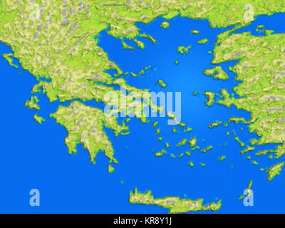 Map Italy Greece Stock Photo - Alamy