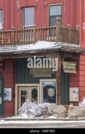 Downtown Joseph Oregon in winter Stock Photo: 129869772 - Alamy