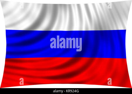 Russian Flag in the Wind with copy space Stock Photo - Alamy