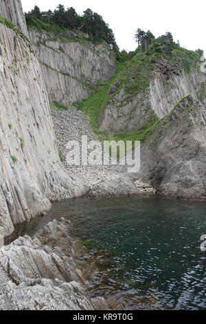 Kunasir Kurils islands Rocks Russia Stock Photo - Alamy
