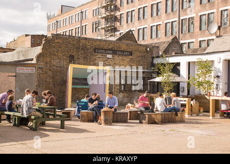 Copeland Gallery with the Bussey Building in the background, Copeland ...