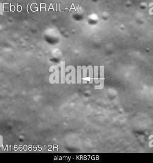 LRO LROC before view of GRAIL impacts Stock Photo - Alamy