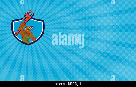 Falcon Plumbing Business Card Stock Photo - Alamy