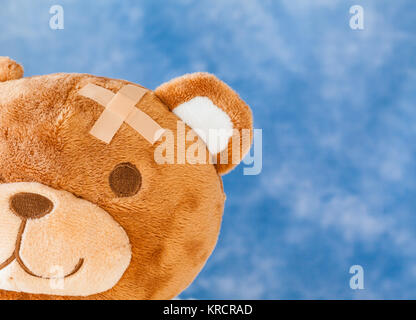 Injured Teddy Bear Stock Photo - Alamy