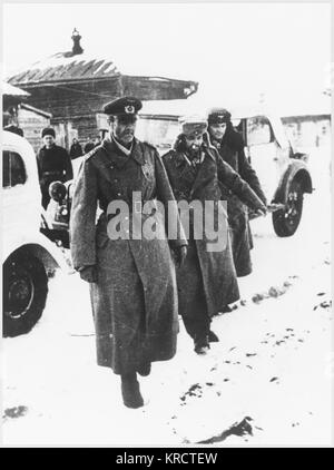 Stalingrad. Surrender. Paulus Stock Photo - Alamy