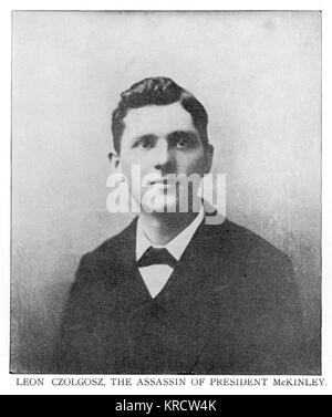 Leon F Czolgosz, The Assassin of President William McKinley Stock Photo ...