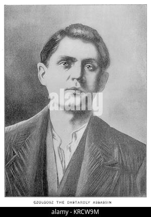 Leon F Czolgosz, The Assassin of President William McKinley Stock Photo ...